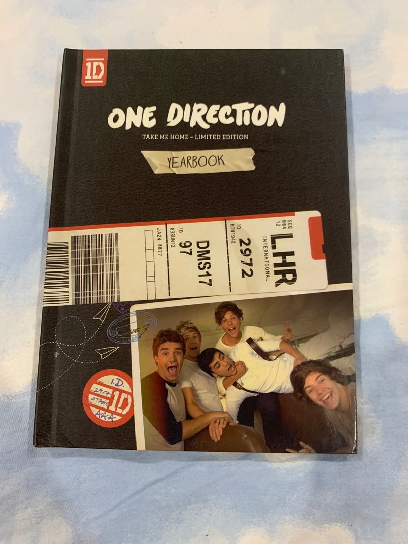RARE One Direction Take Me Home Limited Edition Yearbook Album, Hobbies ...