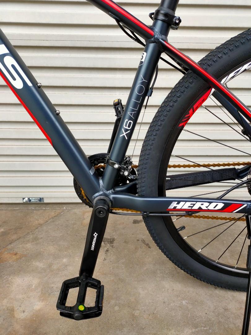 XdS Hero 380 mountain bike bicycle 27.5" inch wheel 27 speed hydraulic ...