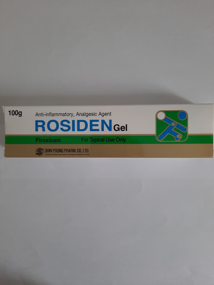 Rosiden Anti-inflammatory Gel 100g, Everything Else on Carousell
