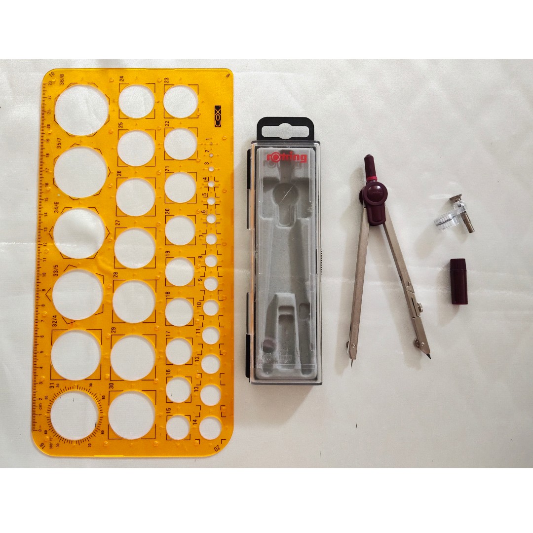 Rotring Compass bundle, Hobbies & Toys, Stationary & Craft, Stationery ...