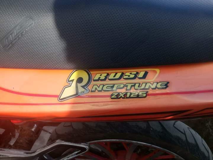 Rusi ZX Neptune 125 ORANGE, Motorbikes, Motorbikes for Sale on Carousell