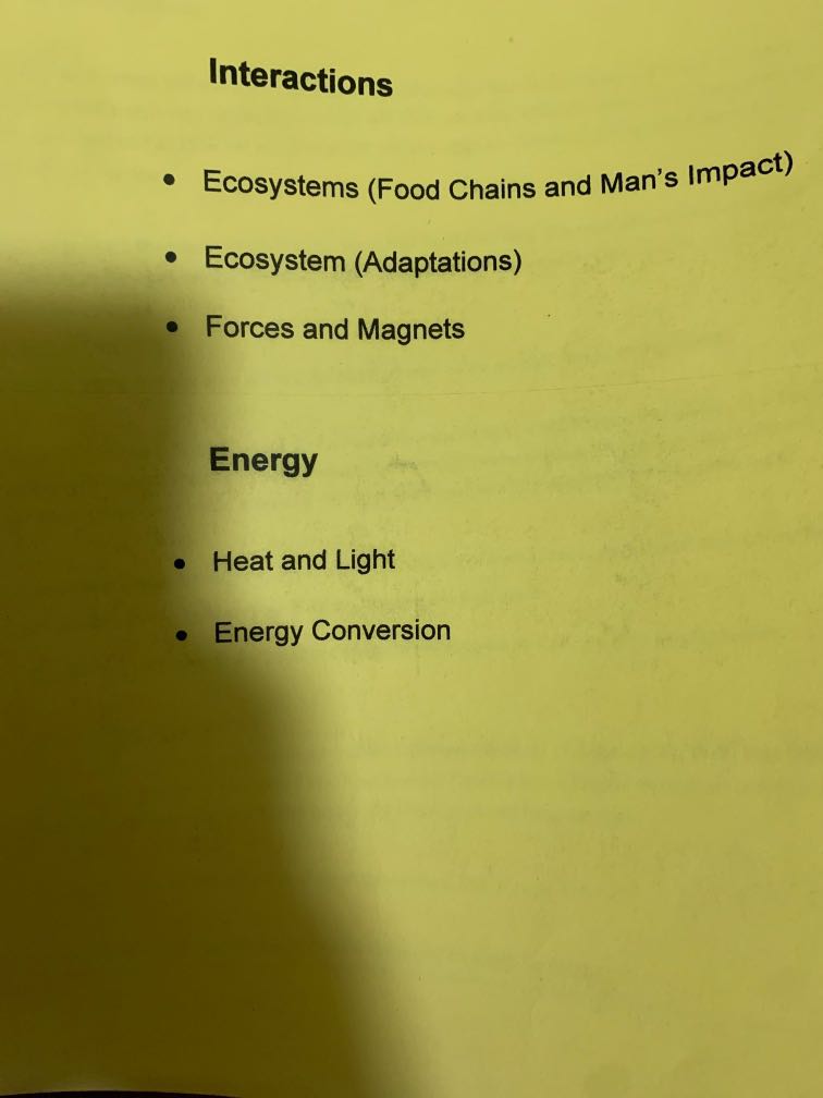 Science notes ( interactions and energy), Hobbies & Toys, Books ...