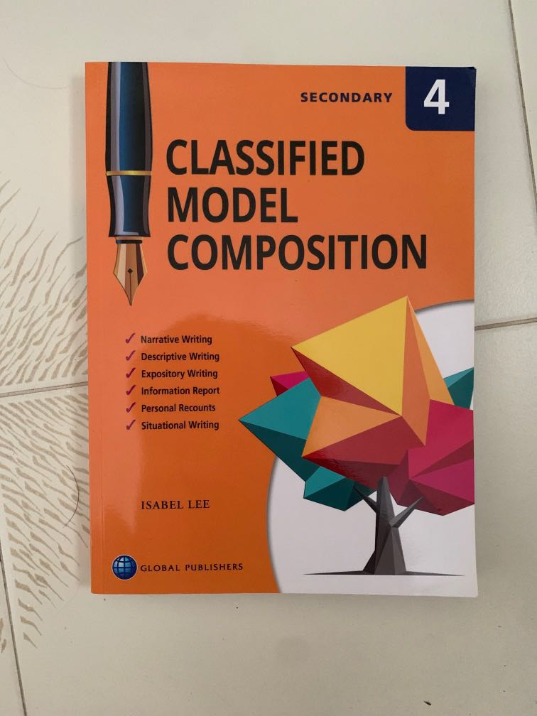 Secondary 4 classified model composition book, Hobbies & Toys, Books ...