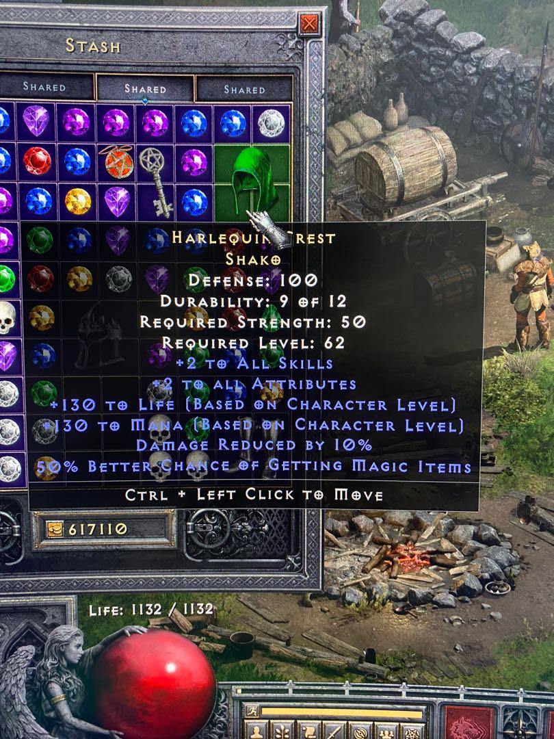 Shako Diablo 2 resurrected, Video Gaming, Gaming Accessories, In-Game ...