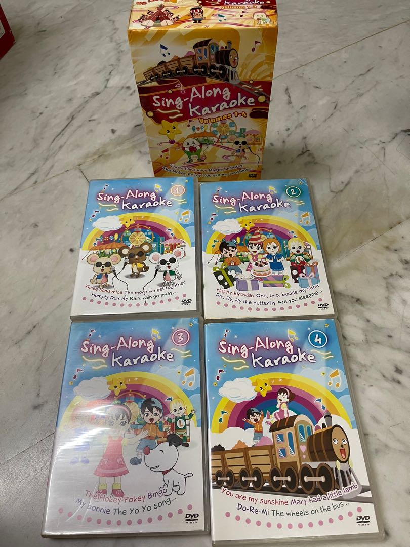 Sing-Along Karaoke children nursery songs dvd, Hobbies & Toys, Music ...