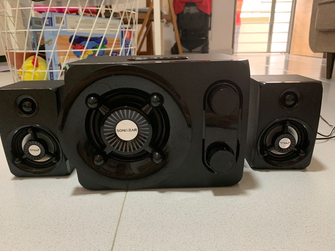 Sonic Gear Titan 7 Pro BTMI Bluetooth Speakers, Audio, Soundbars ...