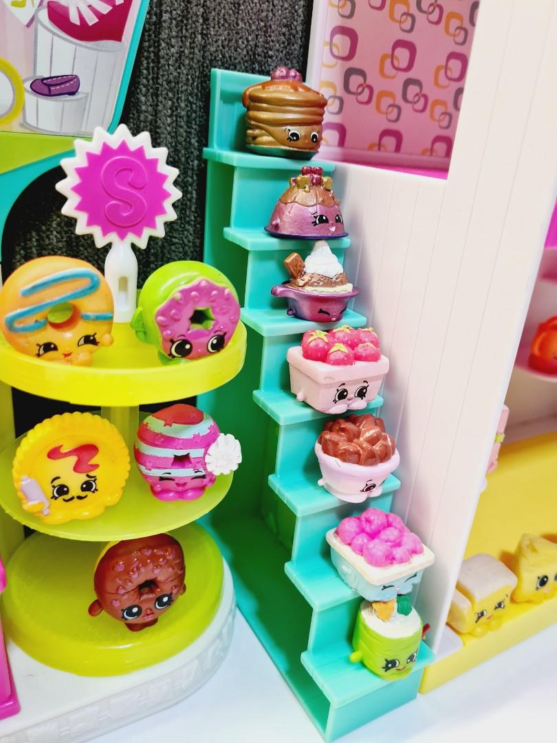 Super Cute Shopkins Collection, Shop, Double Storey House & Fridge ...