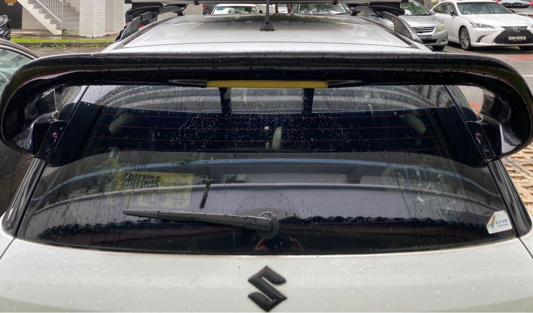 Suzuki SX4 WRC Rally rear spoiler, Car Accessories, Accessories on ...
