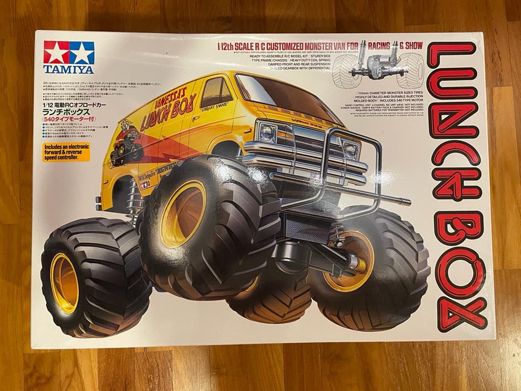 Tamiya Lunch Box Rc Kit, Everything Else on Carousell