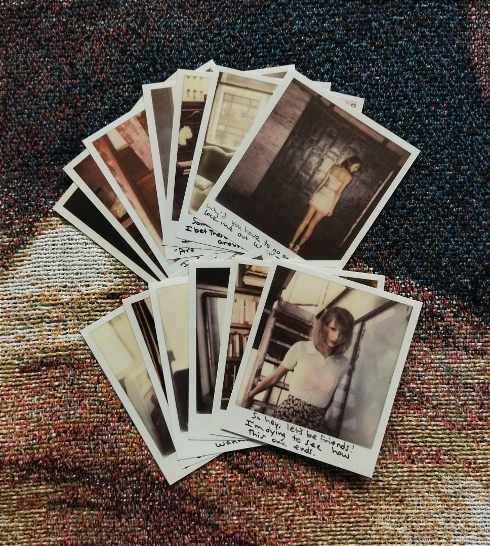 Taylor Swift 1989 DLX PH Edition w/ Polaroids, Hobbies & Toys, Music ...