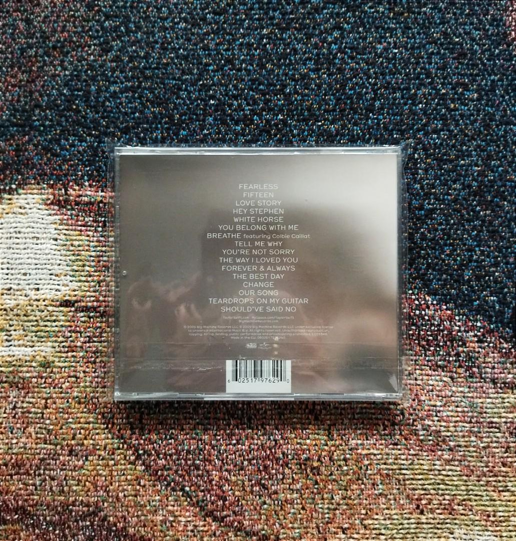 Taylor Swift Fearless International Edition, Hobbies & Toys, Music ...