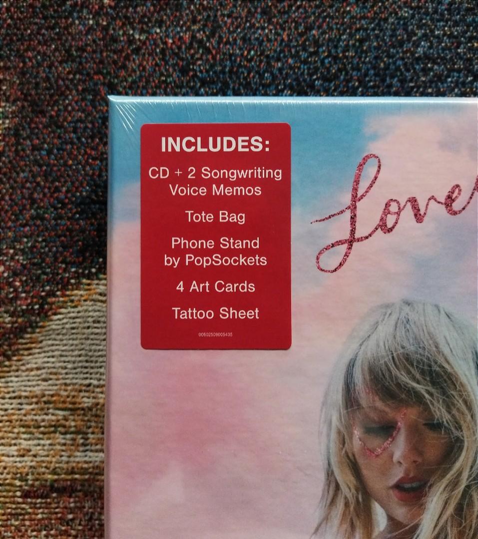 Taylor Swift Lover Box Set, Hobbies & Toys, Music & Media, CDs & DVDs ...