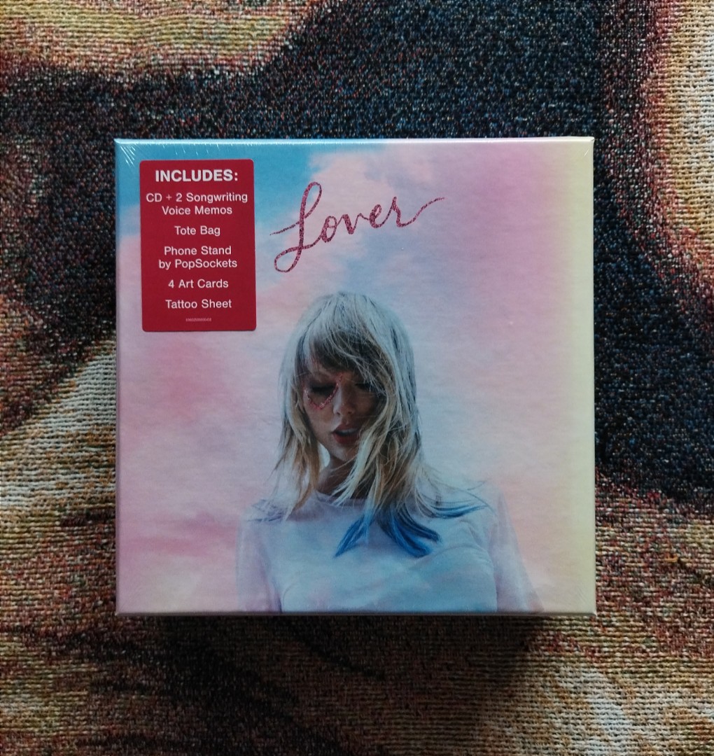 Taylor Swift Lover Box Set, Hobbies & Toys, Music & Media, CDs & DVDs ...