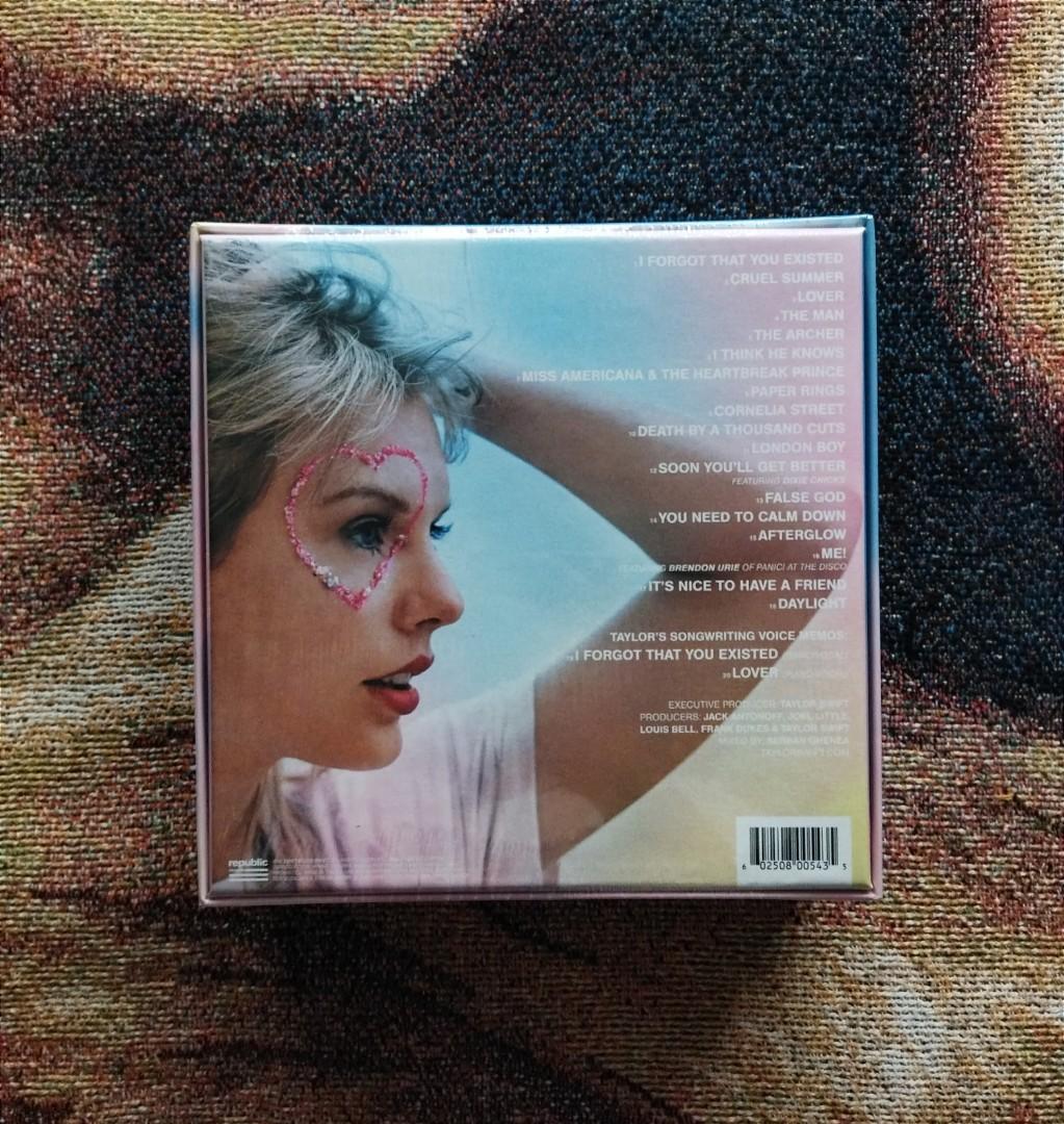 Taylor Swift Lover Box Set, Hobbies & Toys, Music & Media, CDs & DVDs ...