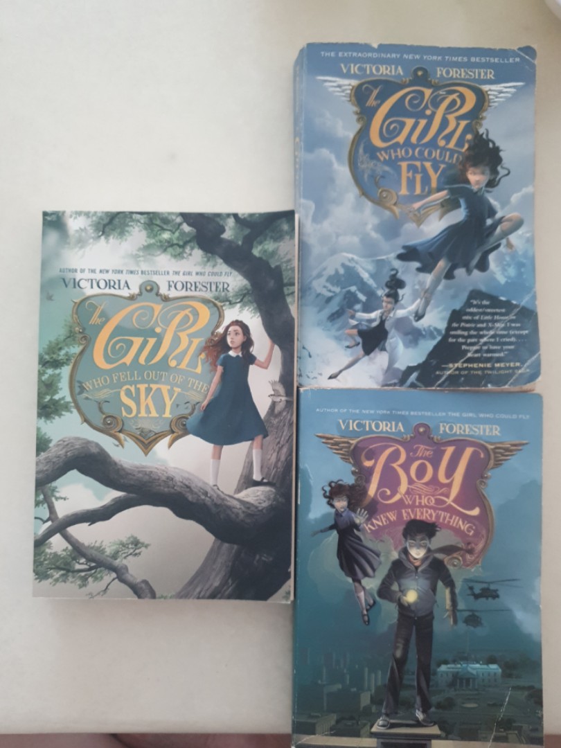 The girl who could fly boy who knew everything and girl who fell out of ...