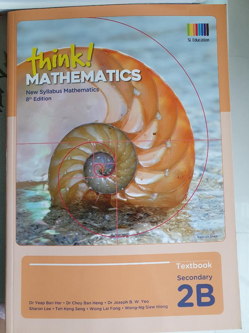 Think ! Mathematics textbook 2A and 2B, Hobbies & Toys, Books ...