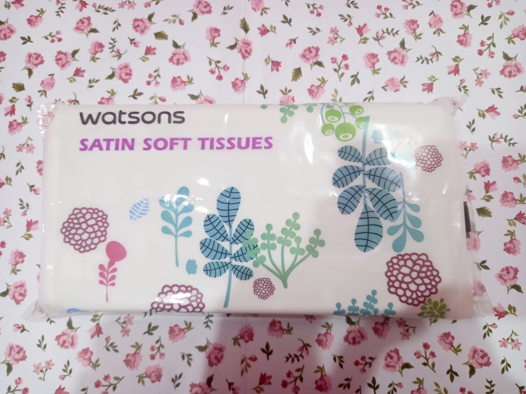 Tisu Travel Satin Soft Tissues Watsons, Kesehatan & Kecantikan, Kulit ...