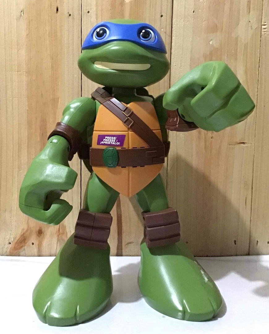 TMNT Mega Mutant Leonardo, Hobbies & Toys, Toys & Games on Carousell