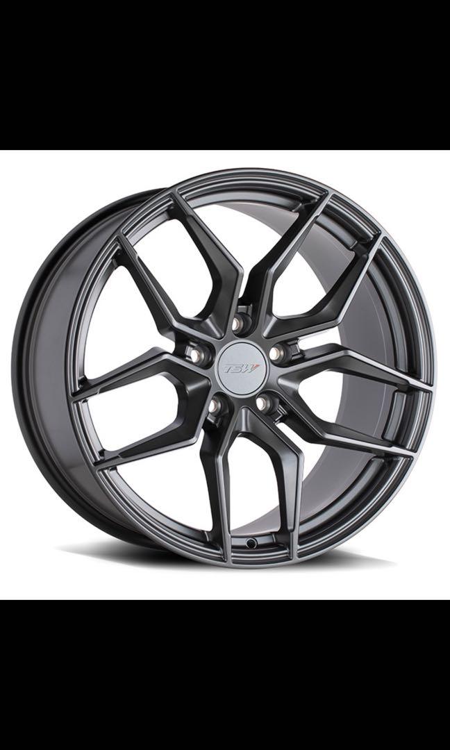 TSW Silvano 18 Inch Rims with Tyres, Car Accessories, Tyres & Rims on ...