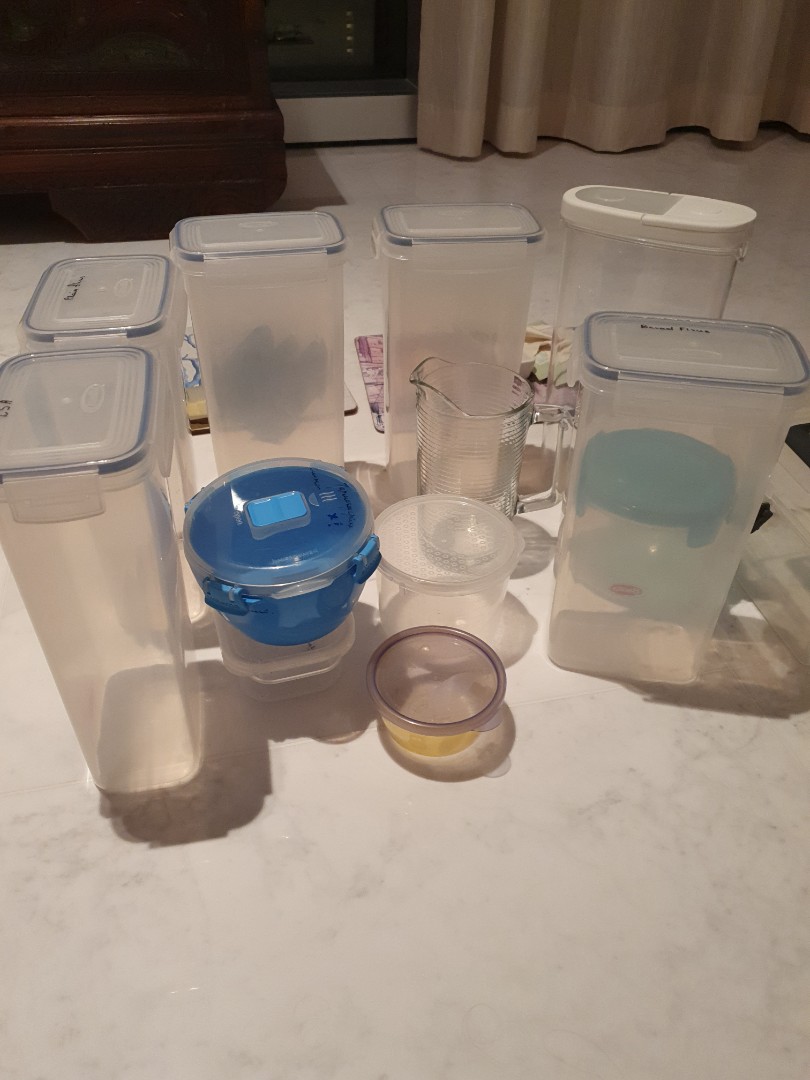 Kitchen jars & containers, Furniture & Home Living, Kitchenware ...