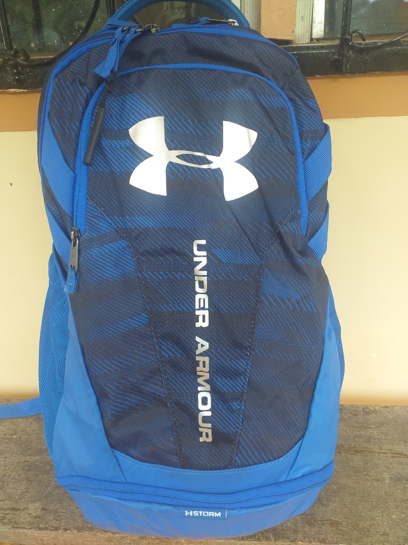 UNDER ARMOUR STORM BLUE BACKPACK, Men's Fashion, Bags, Backpacks on ...