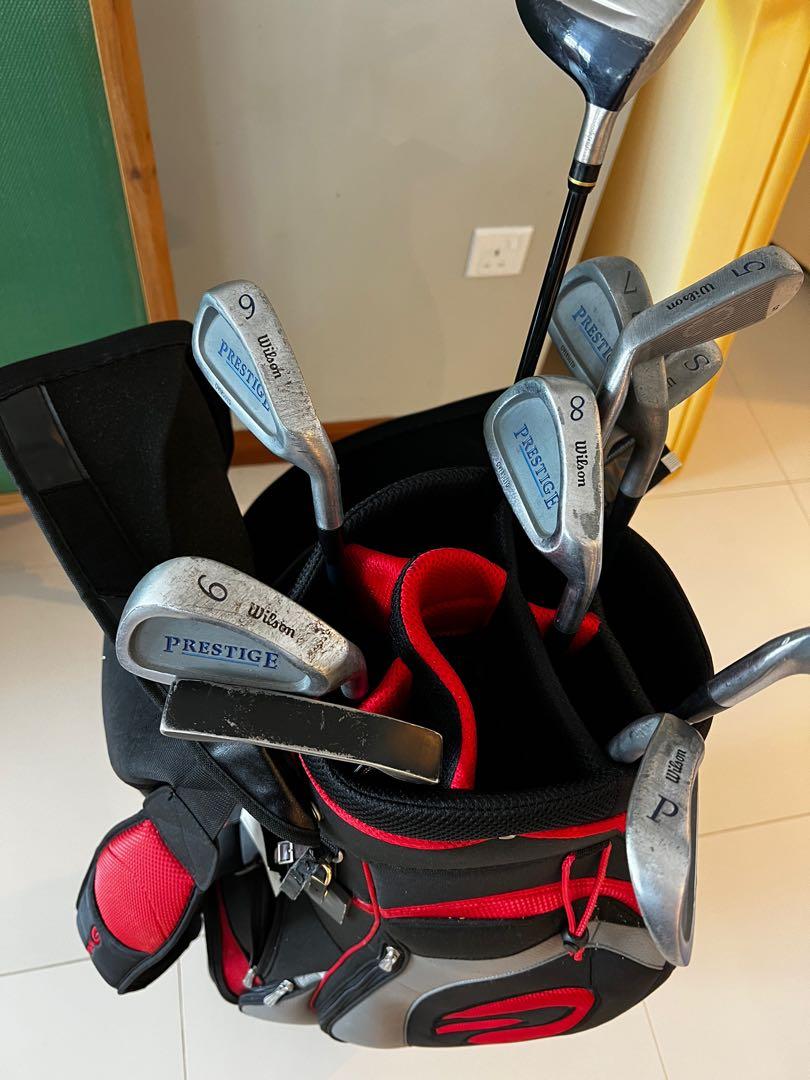 Wilson golf club set with bag, Sports Equipment, Other Sports Equipment ...