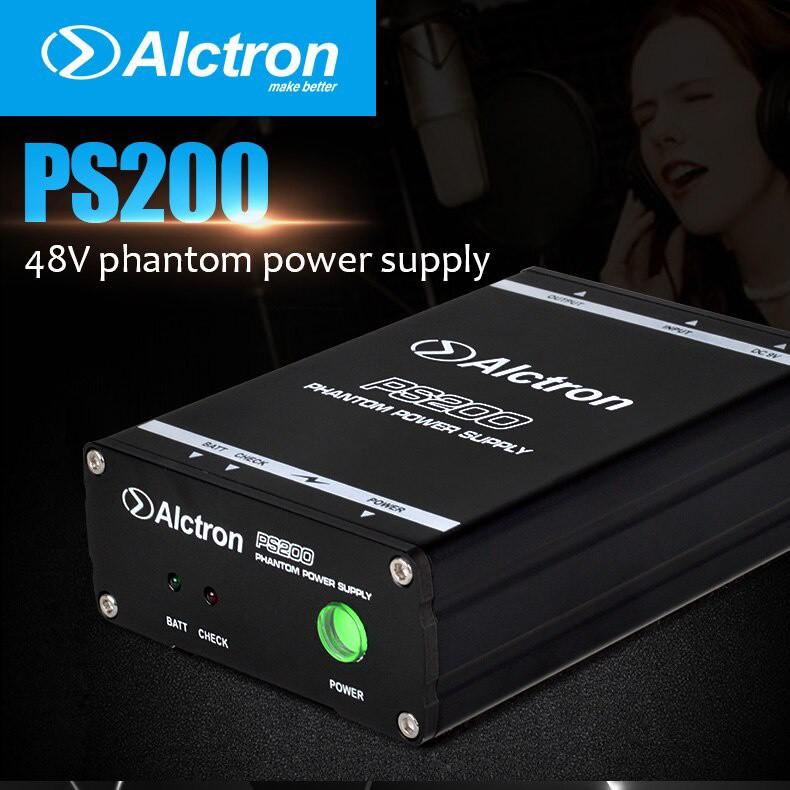 Original Alctron PS200 48V Phantom Power for Condenser Microphone Both ...