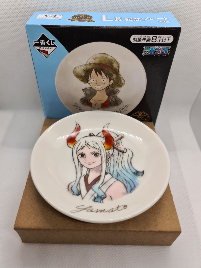 Yamato Plate - One piece Vol 100 anniversary - Prize L, Hobbies & Toys ...