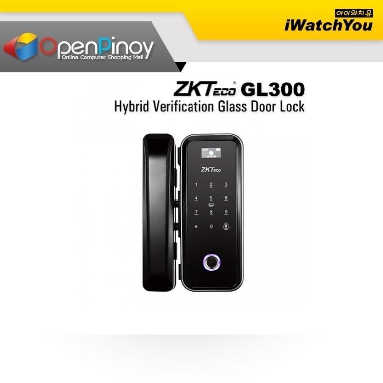 ZKTeco GL300 Fingerprint / MF Card / Password Hybrid Verification Glass ...