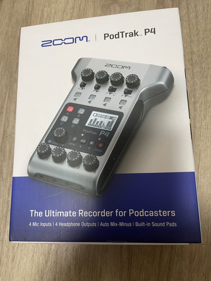 zoom podtrak p4, Audio, Portable Audio Accessories on Carousell