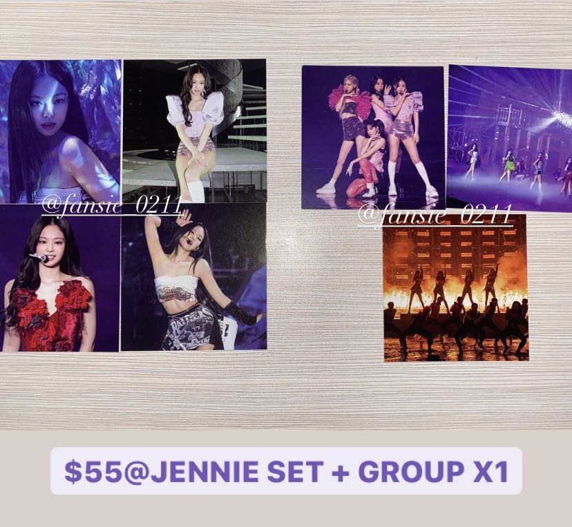 [放] BLACKPINK THE SHOW KIT - JENNIE SET [已絕版], 興趣及遊戲, 收藏品及紀念品, 韓流 ...