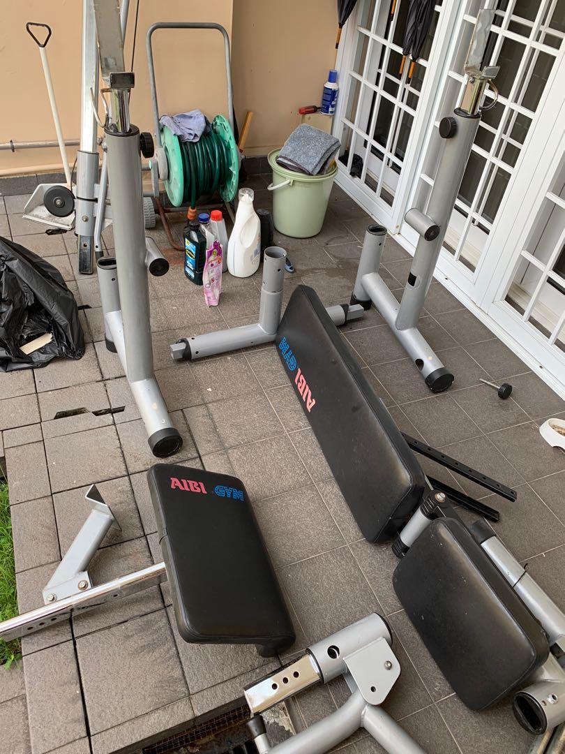 AIBI-B1001 Exercise Bench (Used), Sports Equipment, Exercise & Fitness ...