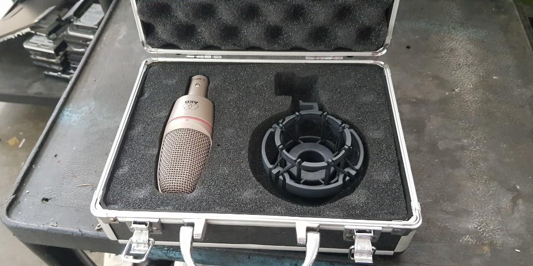 AKG C 3000 B condenser microphone, Audio, Microphones on Carousell