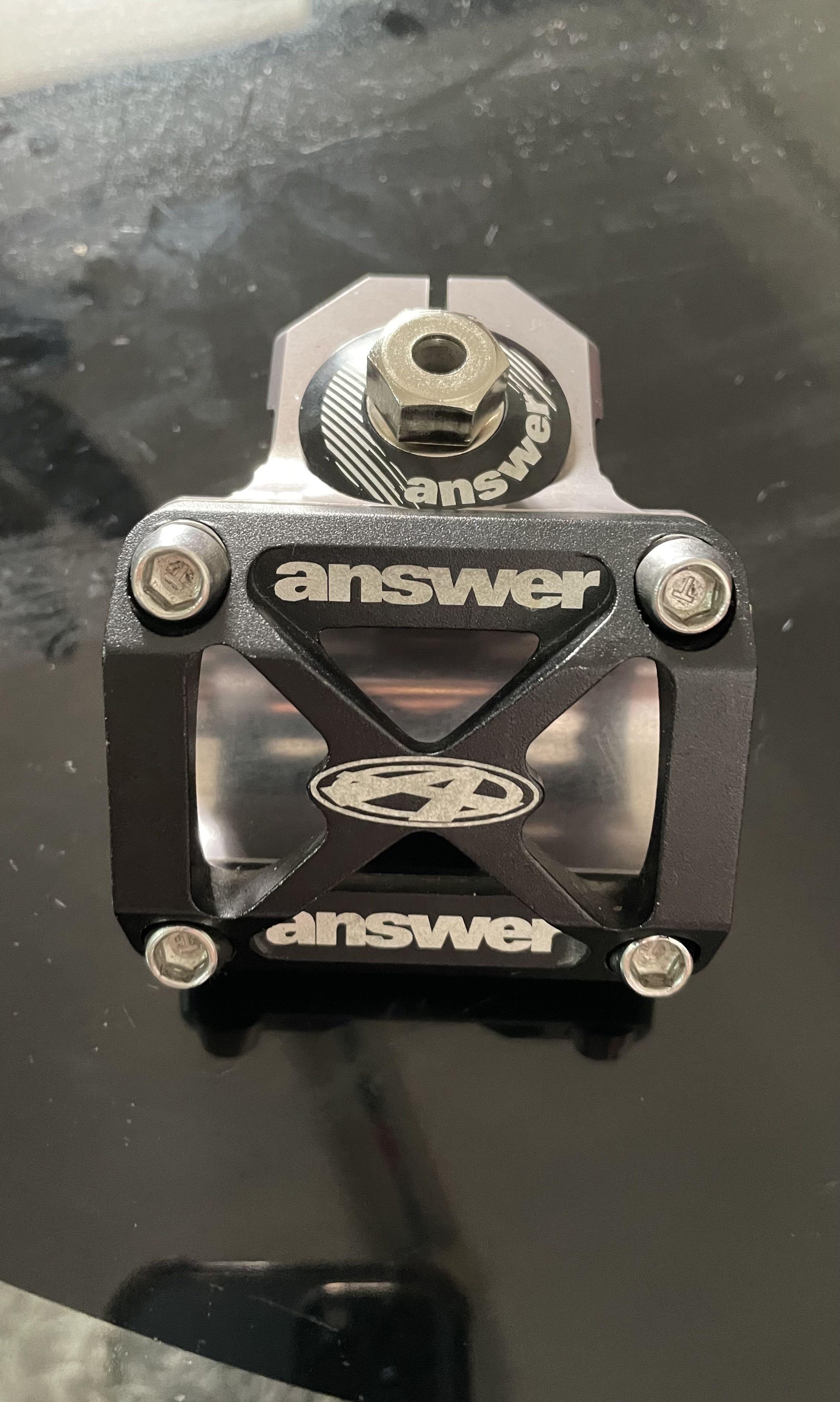 Answer Stem, Sports Equipment, Bicycles & Parts, Parts & Accessories on ...