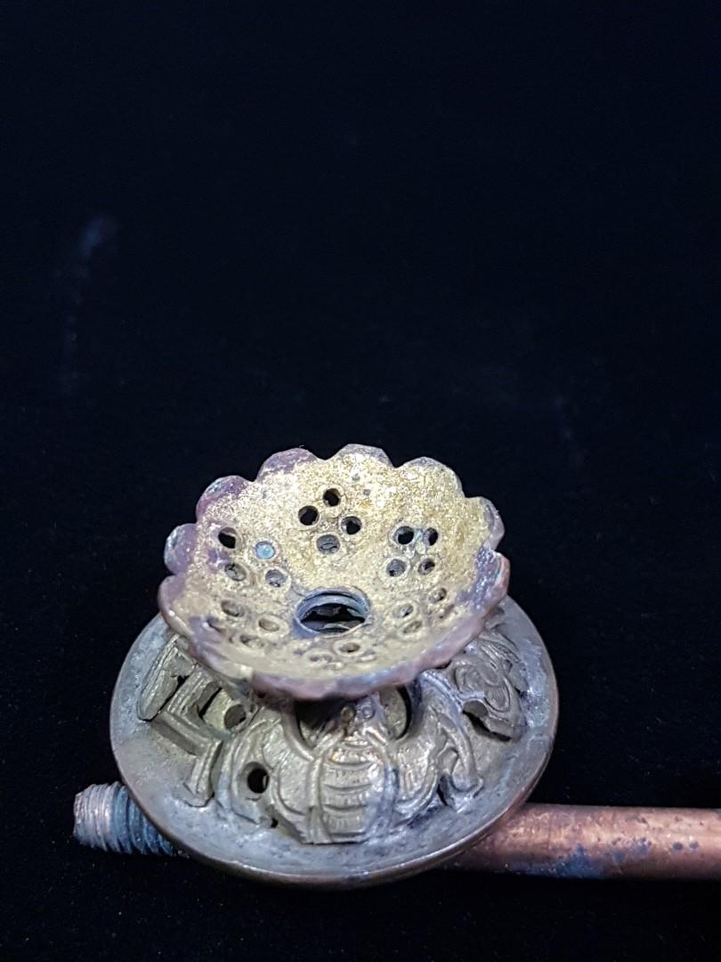 Antique Chinese Crystal Hat Finial, Hobbies & Toys, Memorabilia ...