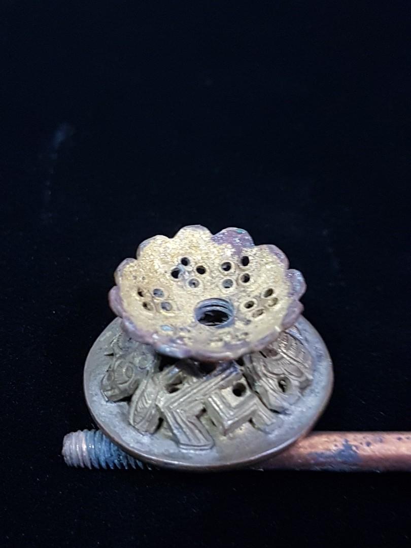 Antique Chinese Crystal Hat Finial, Hobbies & Toys, Memorabilia ...