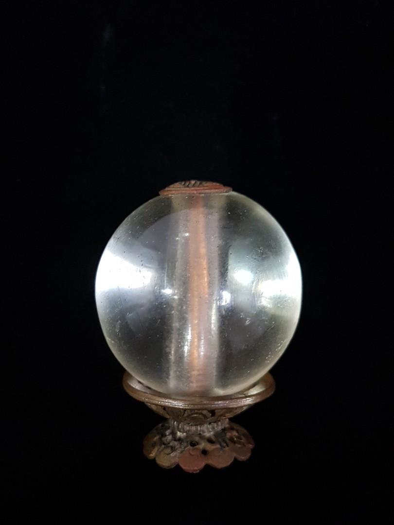 Antique Chinese Crystal Hat Finial, Hobbies & Toys, Memorabilia ...