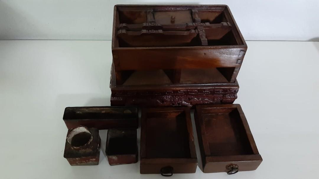 Antique Peranakan Chinese Sireh Box, Hobbies & Toys, Memorabilia ...