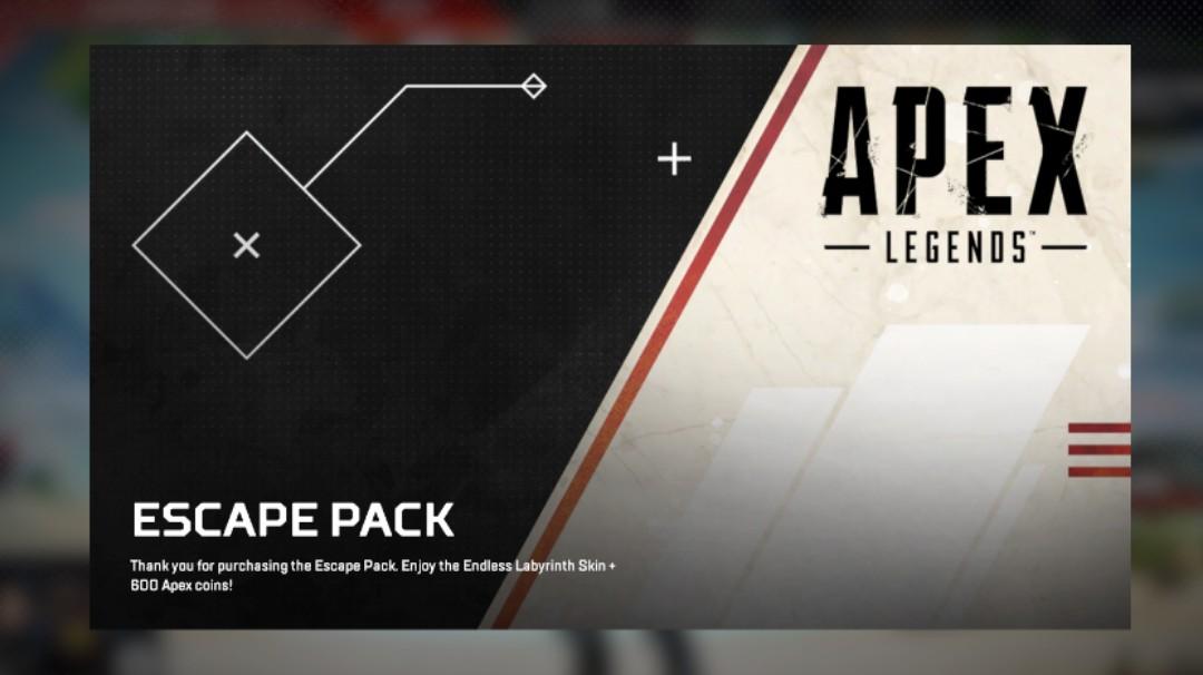 Apex Legends - Escape Pack (DLC), Video Gaming, Video Games, Others on ...
