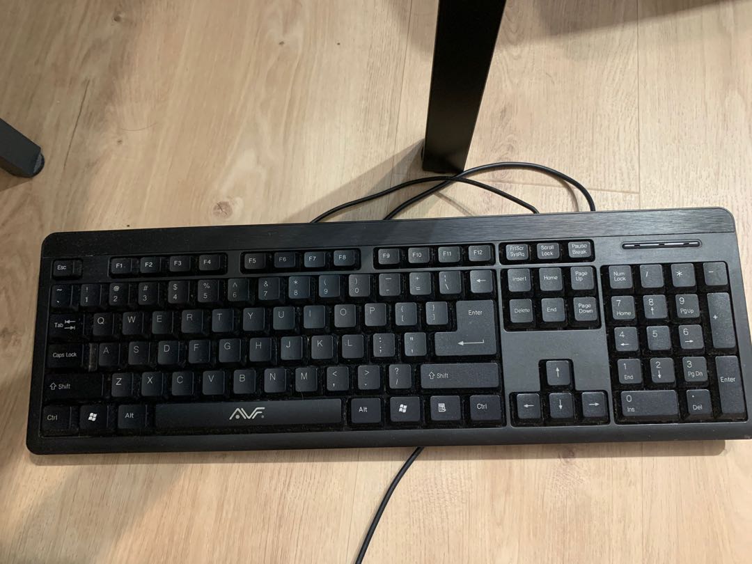 AVF keyboard, Computers & Tech, Parts & Accessories, Computer Keyboard ...