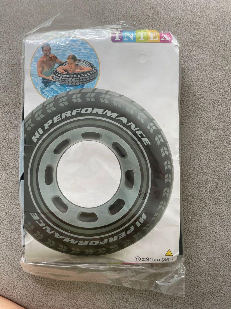 Big wheel floats, tyre swimming, car theme decoration, Babies & Kids ...