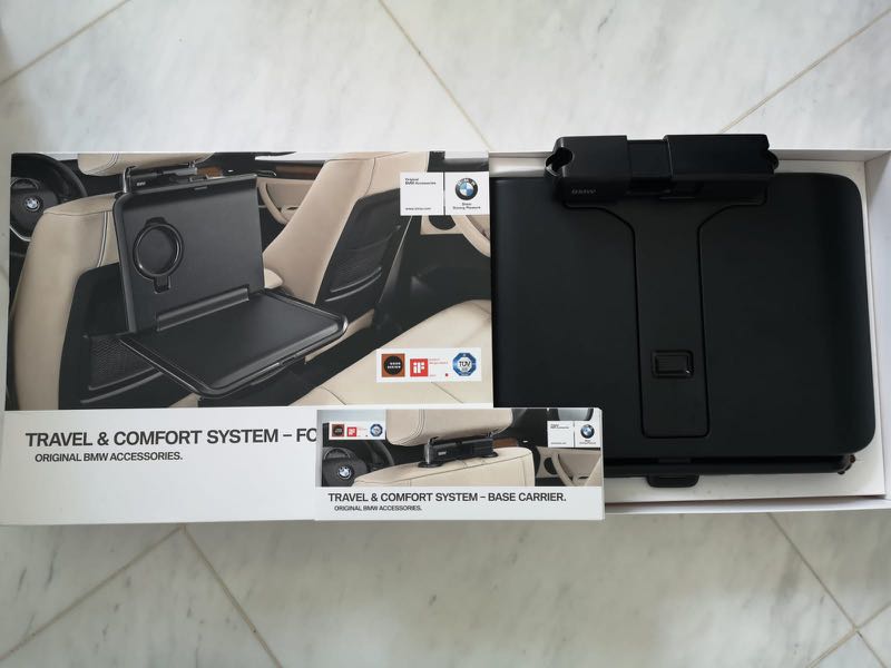 BMW Original Travel and Comfort System Folding Table, Car Accessories ...