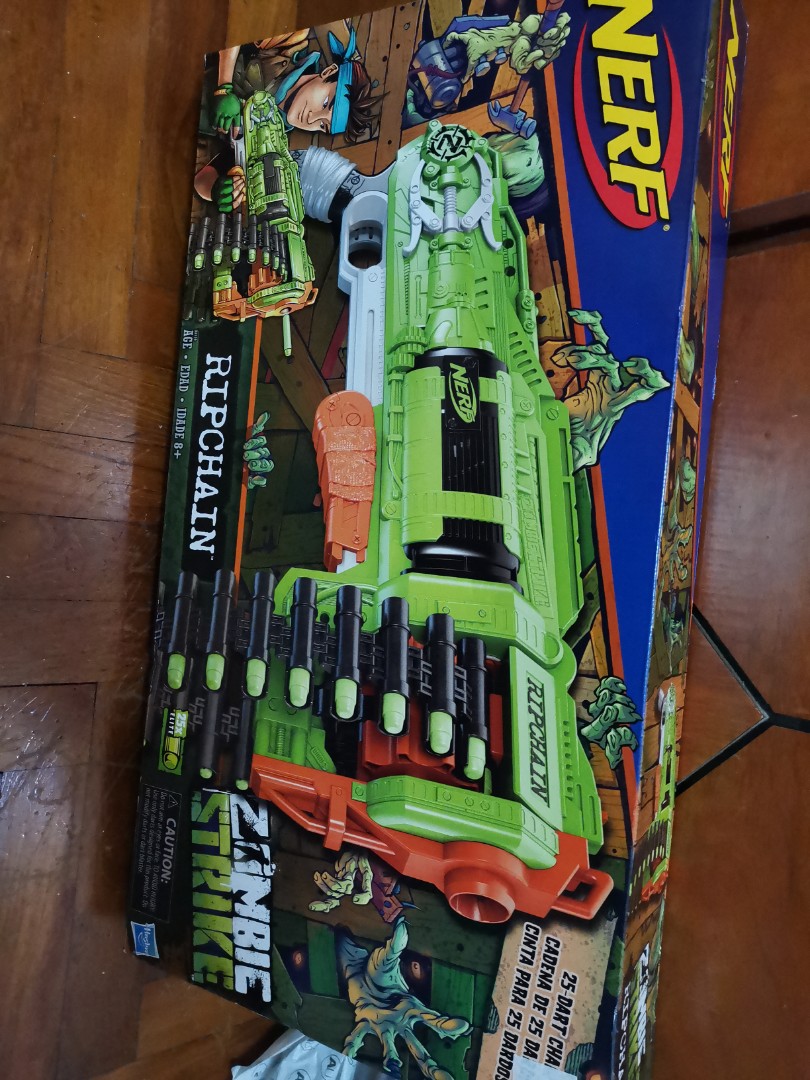 BNIB Nerf ripchain, Hobbies & Toys, Toys & Games on Carousell