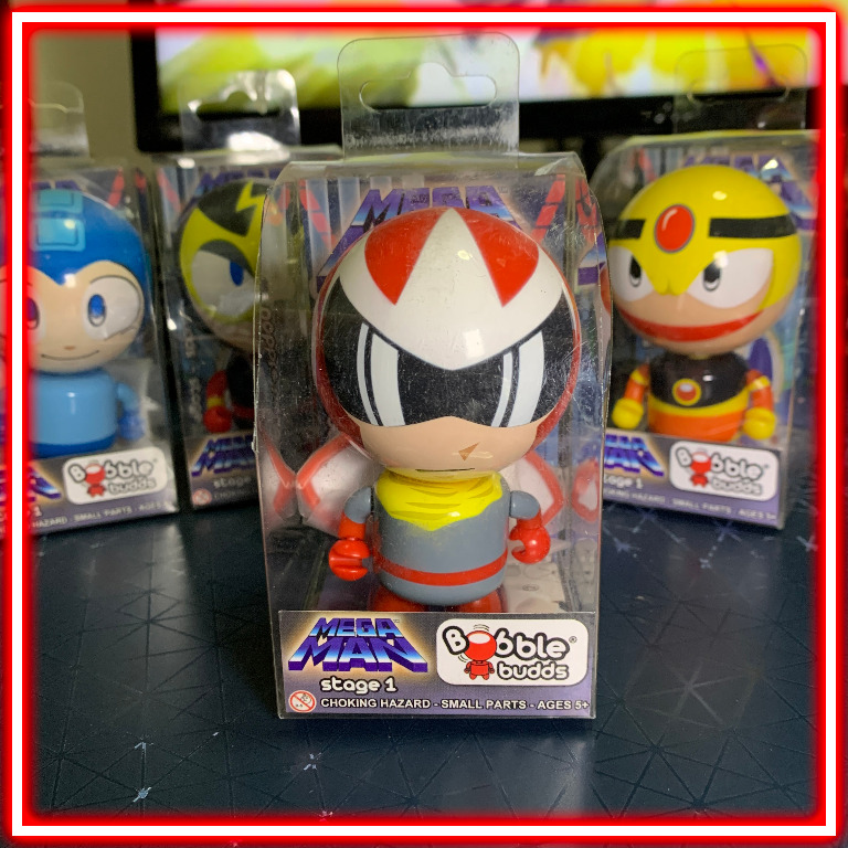 Bobble Budds Mega Man Stage 1 - Proto Man (Limited Edition), Hobbies ...