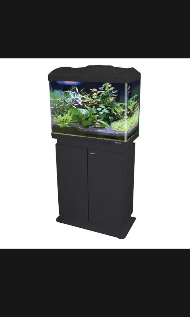 BOYU EC600 ALL IN ONE AQUARIUM FISH TANK PLUS CABINET COMPLETE SET, TV ...