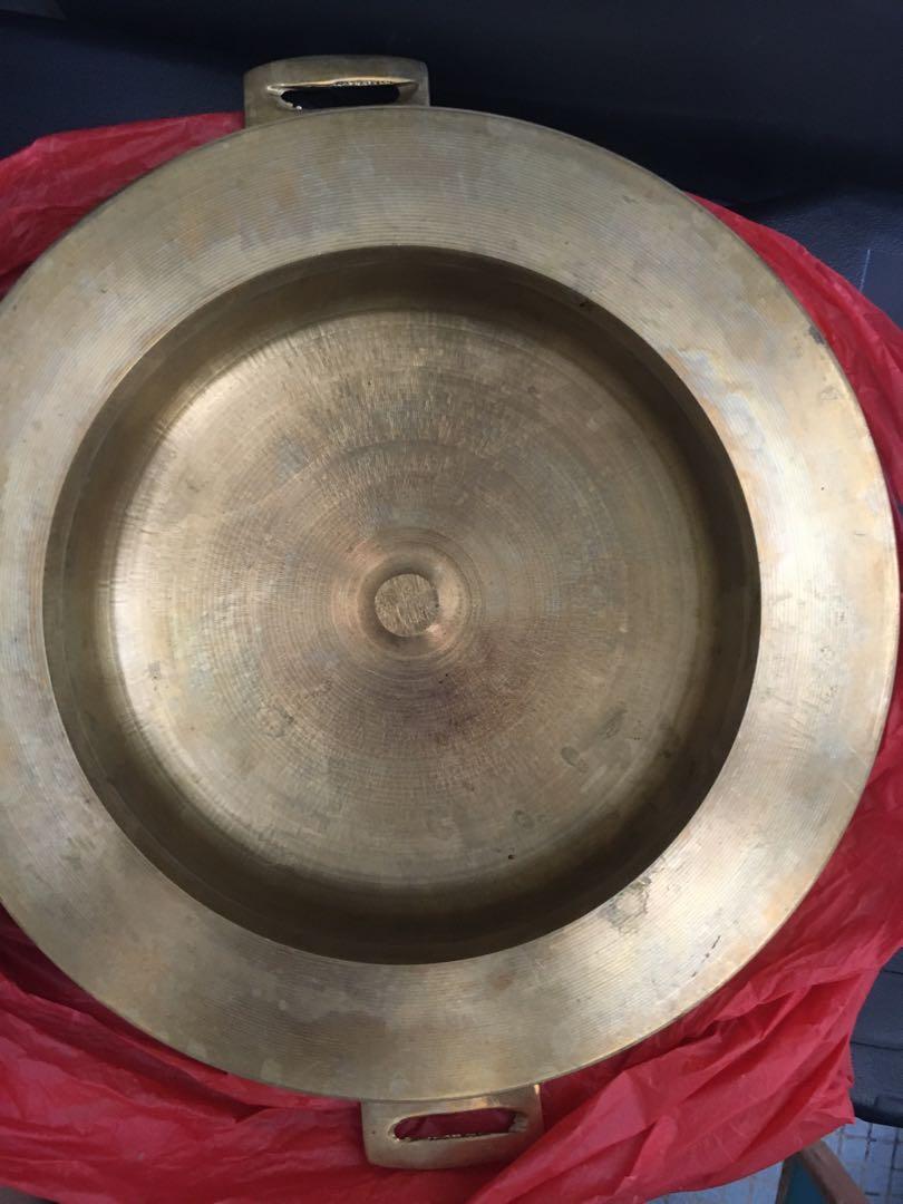 Brass mookata grill plate, Furniture & Home Living, Kitchenware ...