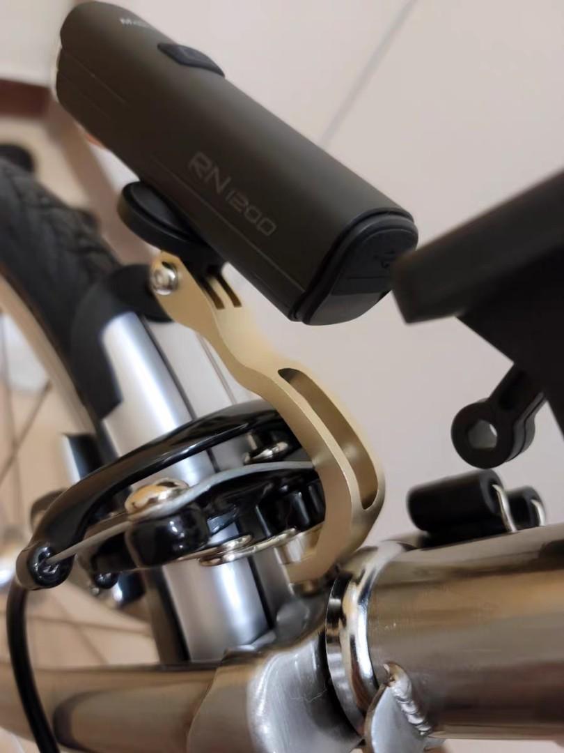 BROMPTON/ACEOFFIX front mount light holder, Sports Equipment, Bicycles ...