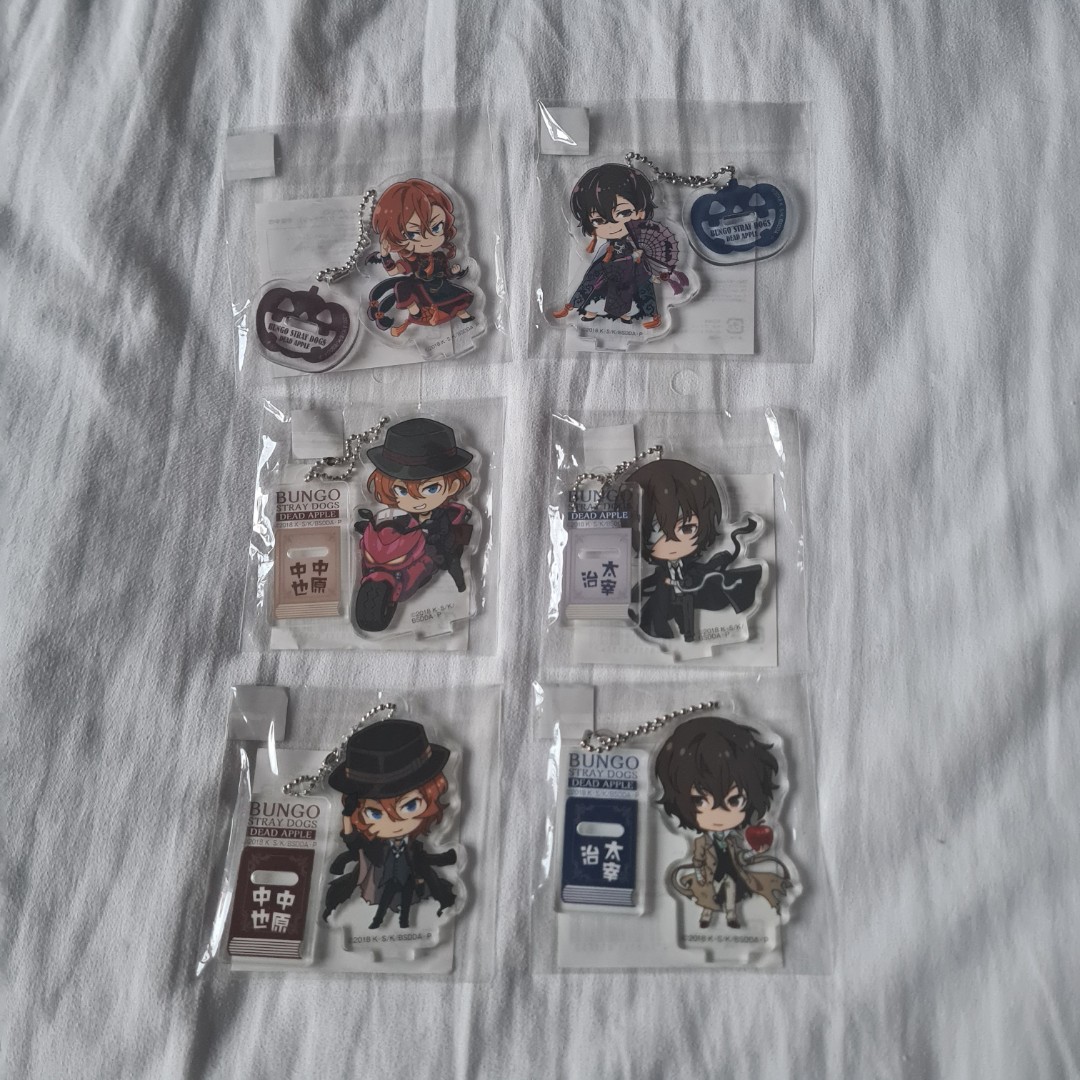 Bsd bungou bungo stray dogs chibi acrylic stand dazai chuuya chuya ...