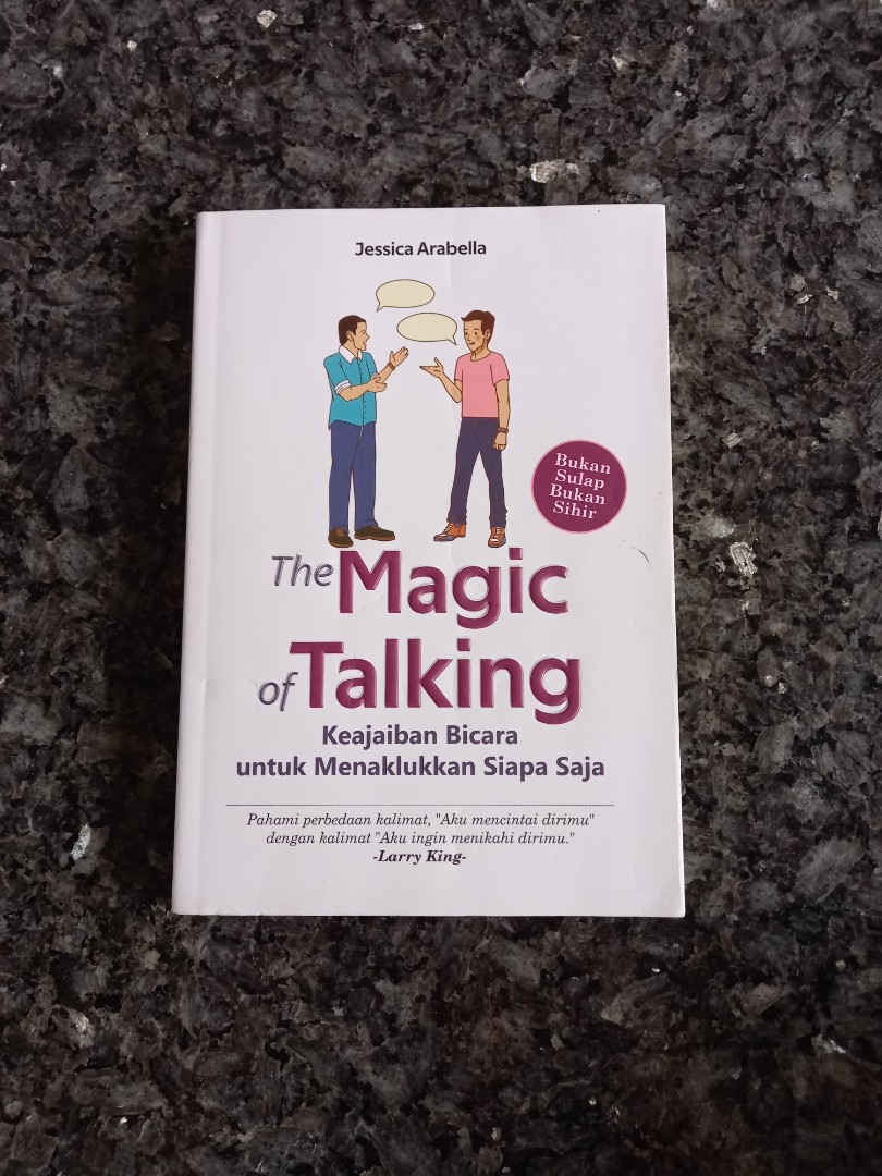 Buku The Magic Of Talking, Buku & Alat Tulis, Buku di Carousell