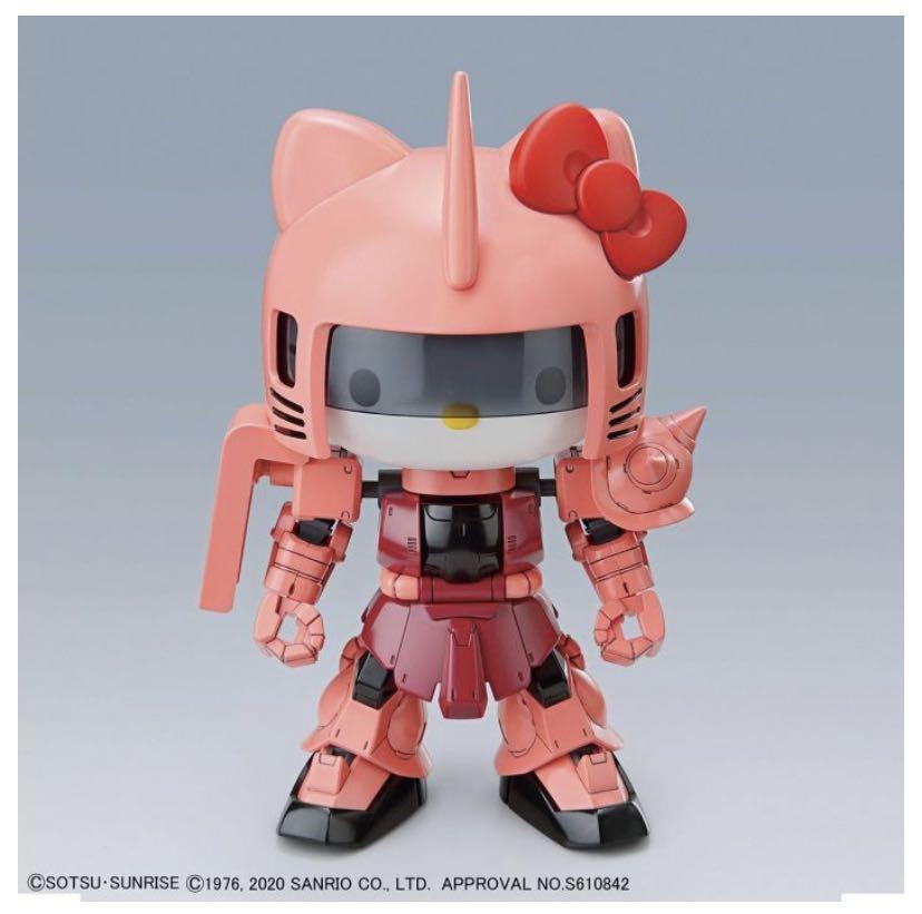 Bundle - SD Hello Kitty RX-78-2 / Zaku II / Char’s Zaku II Gundam ...